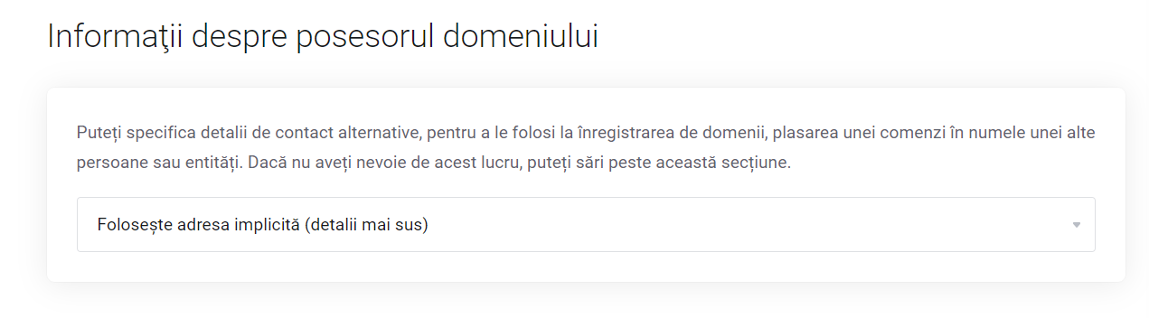 De unde cumpar domeniu web